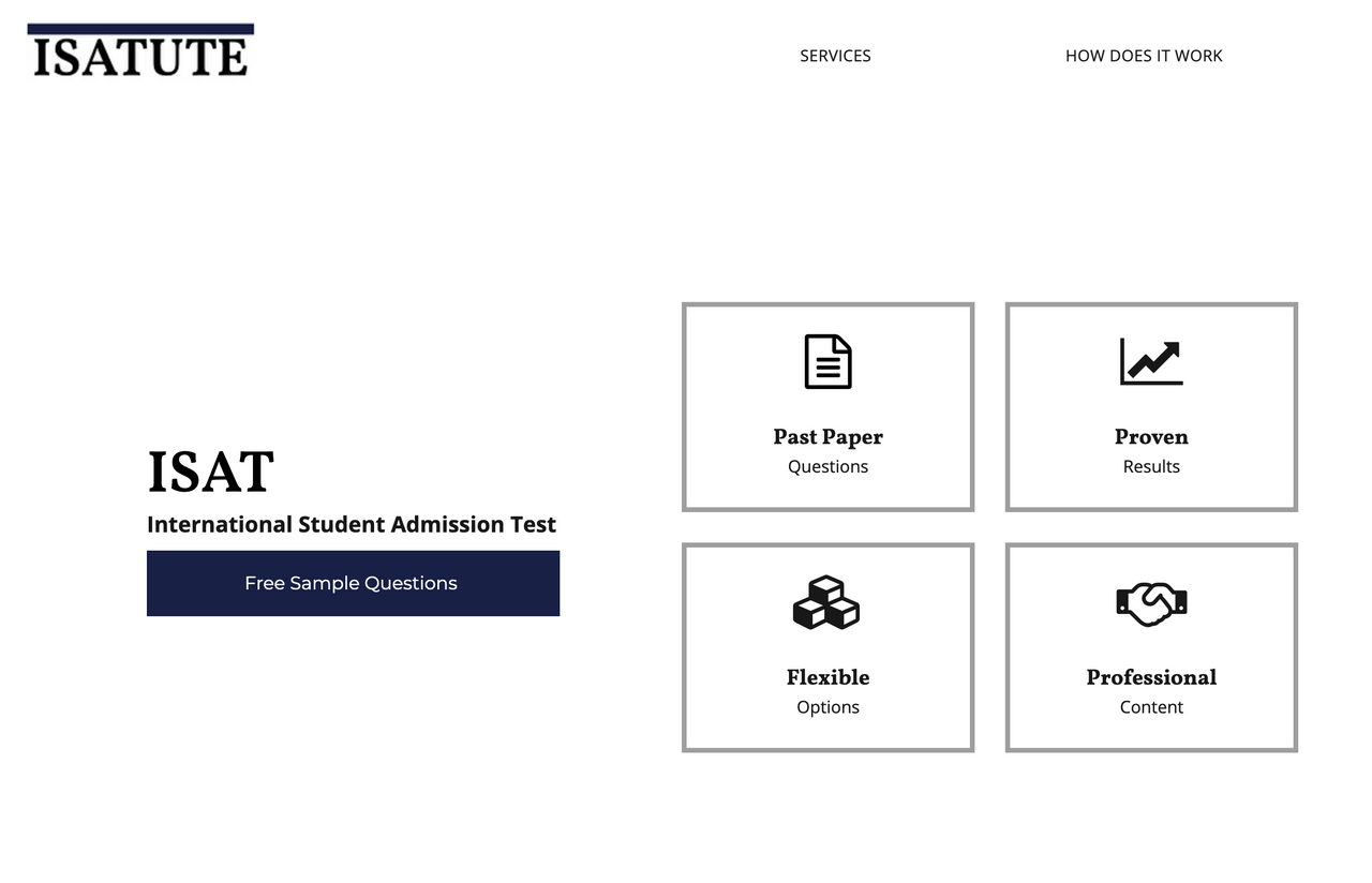 ISAT Free Sample Question - ISATUTE - UCAT ISAT Free Sample Questions ...